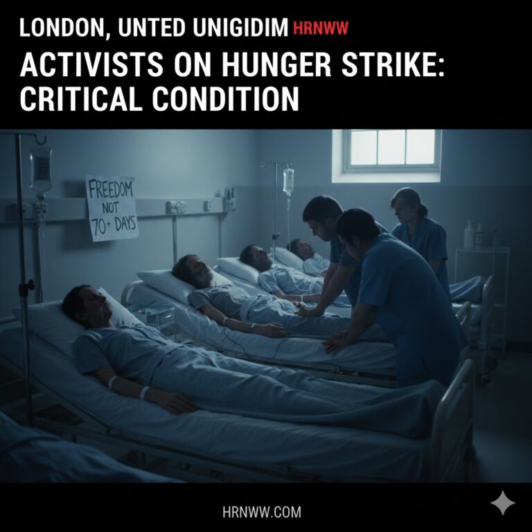 London: Activists on Hunger Strike Reach Critical Condition - HRNW News ...